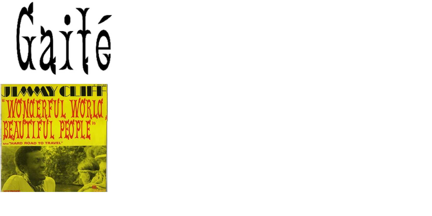 Gaité in use - Fonts In Use