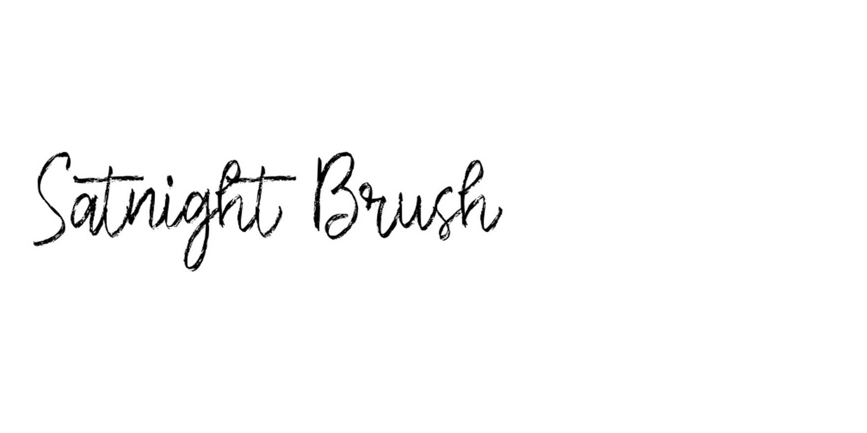 Satnight Brush in use - Fonts In Use