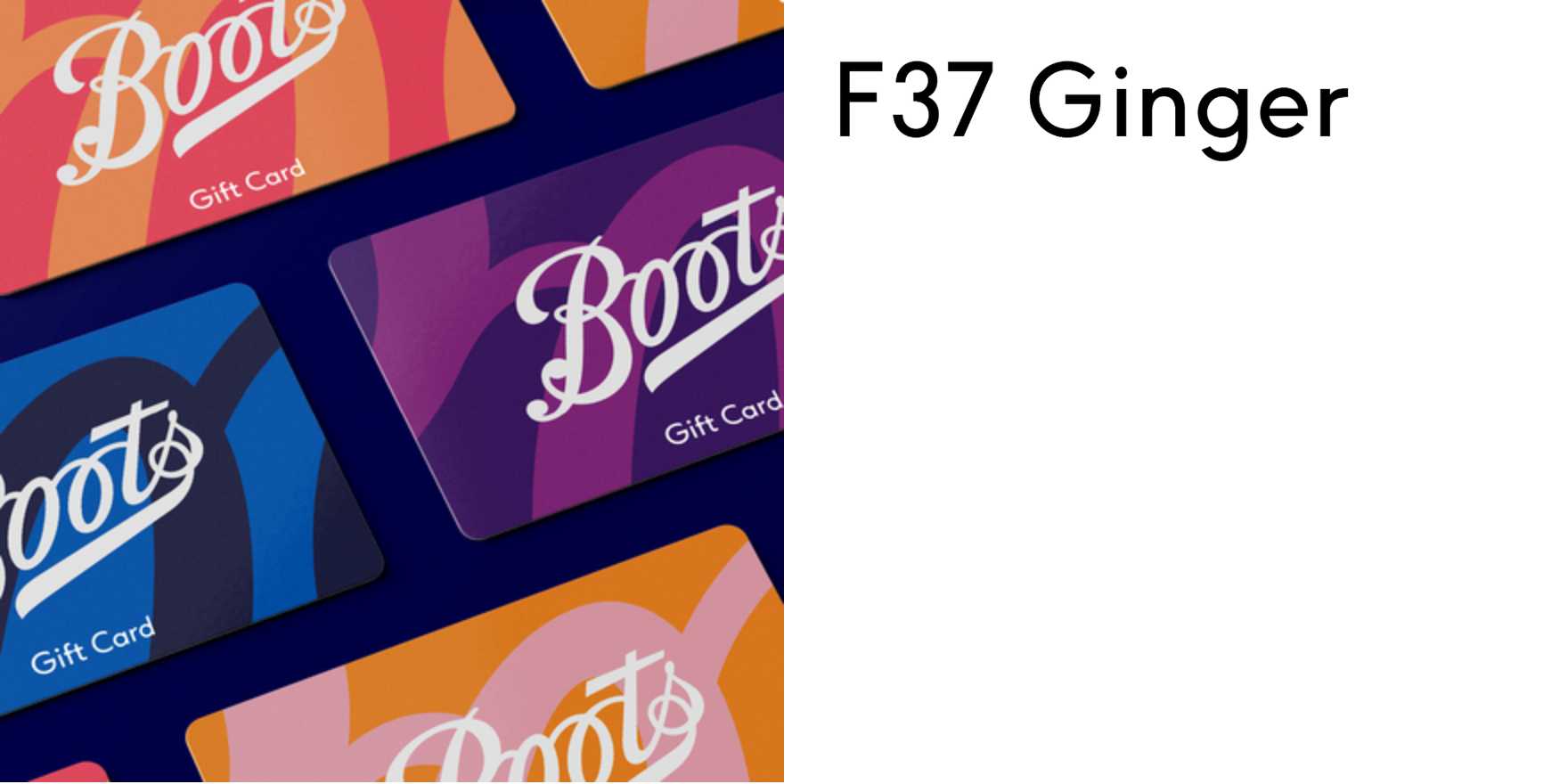 Boots (2019 rebrand) - Fonts In Use