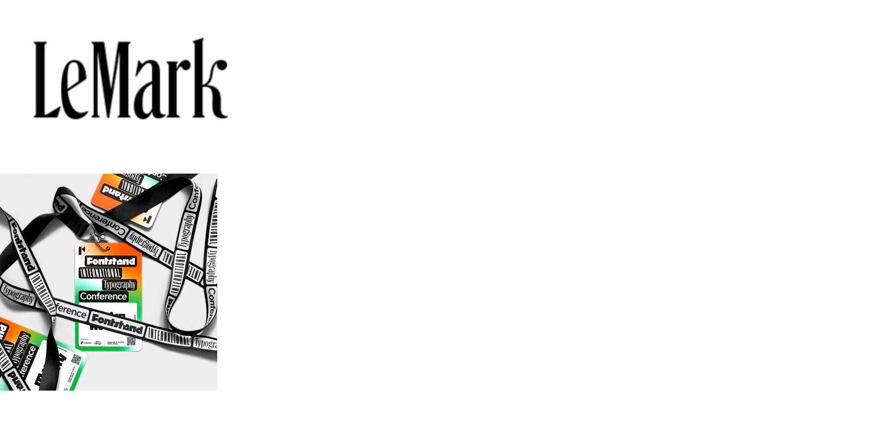 LeMark in use - Fonts In Use