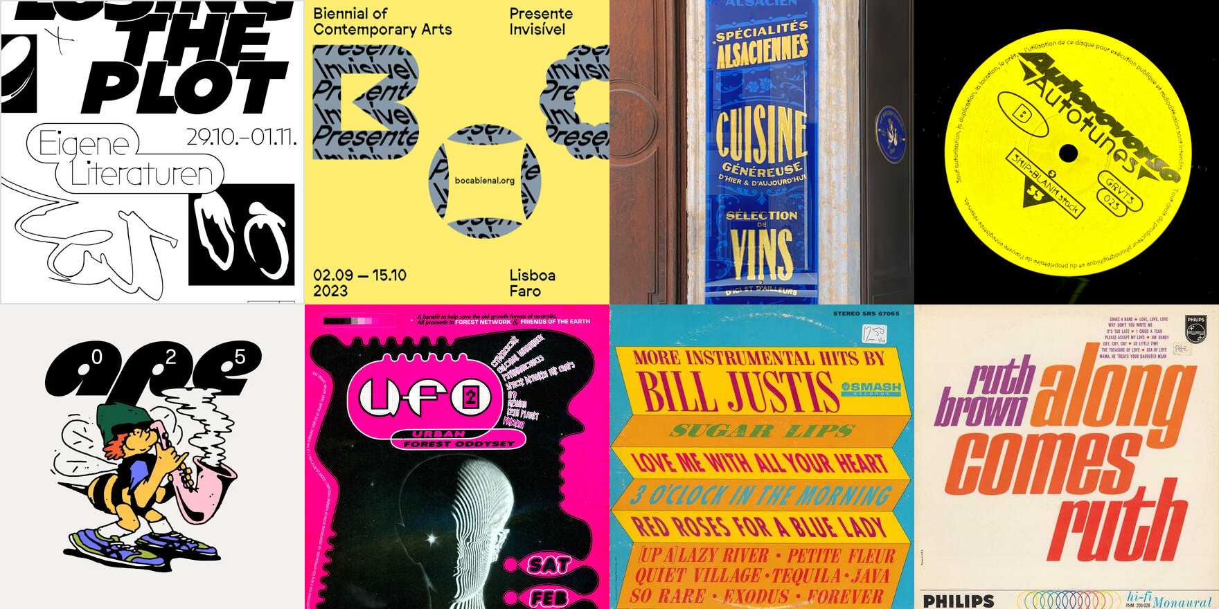 faux italic/slanted - Fonts In Use