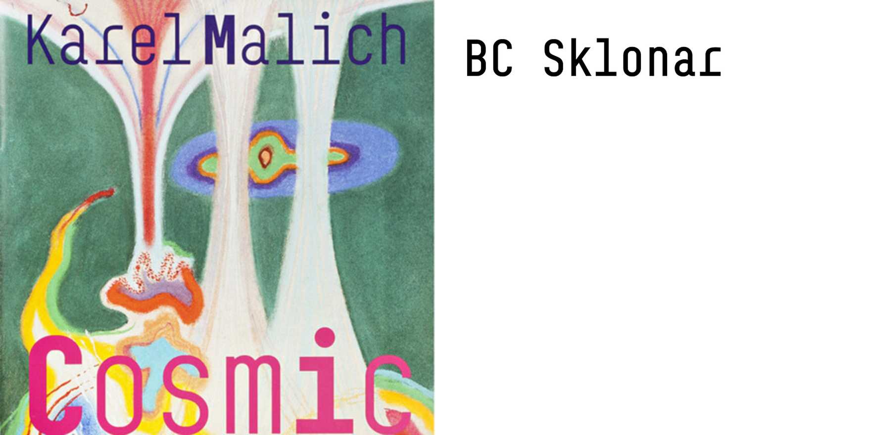 Karel Malich: Cosmic - Fonts In Use