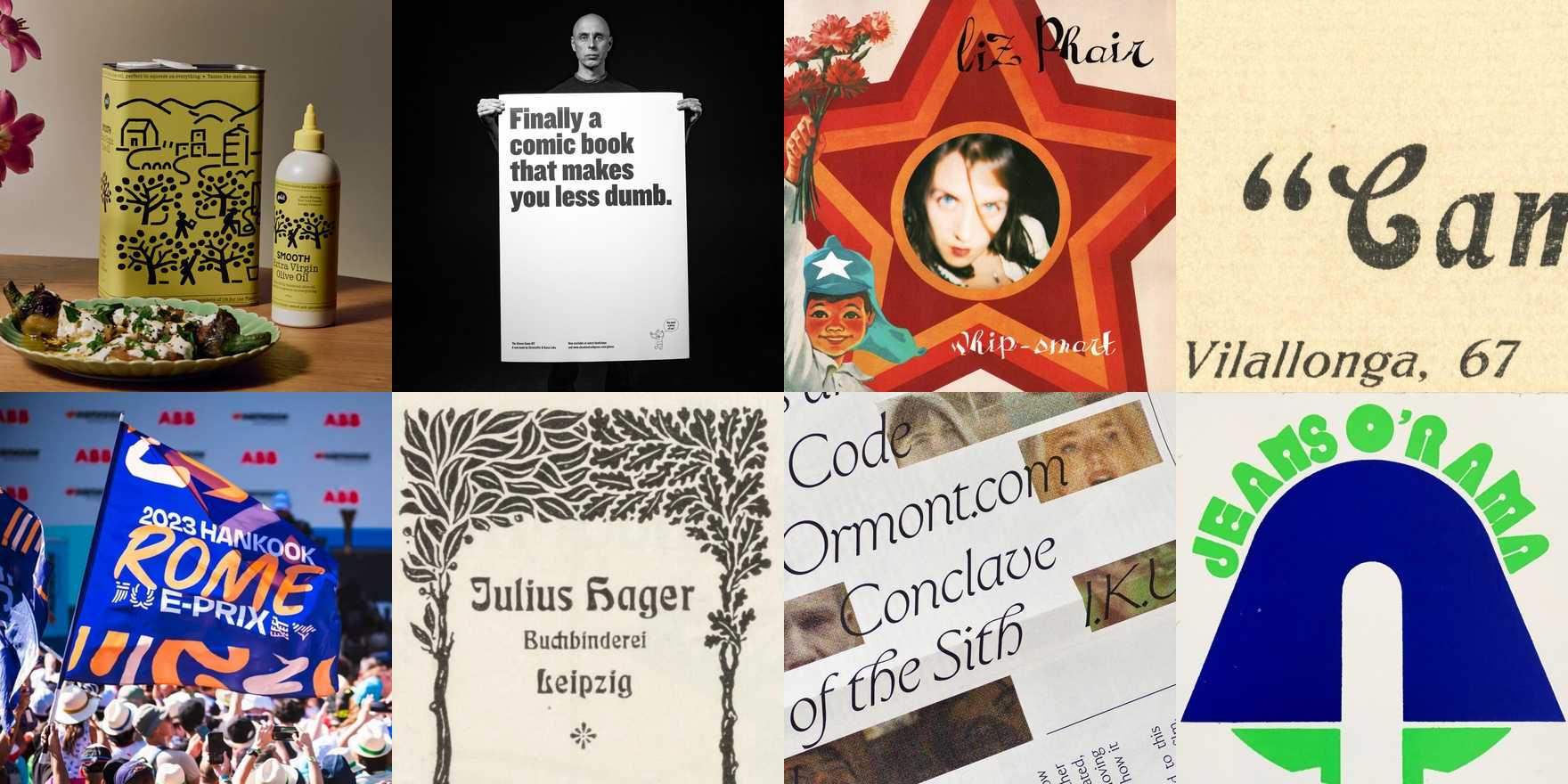 Advertising - Fonts In Use