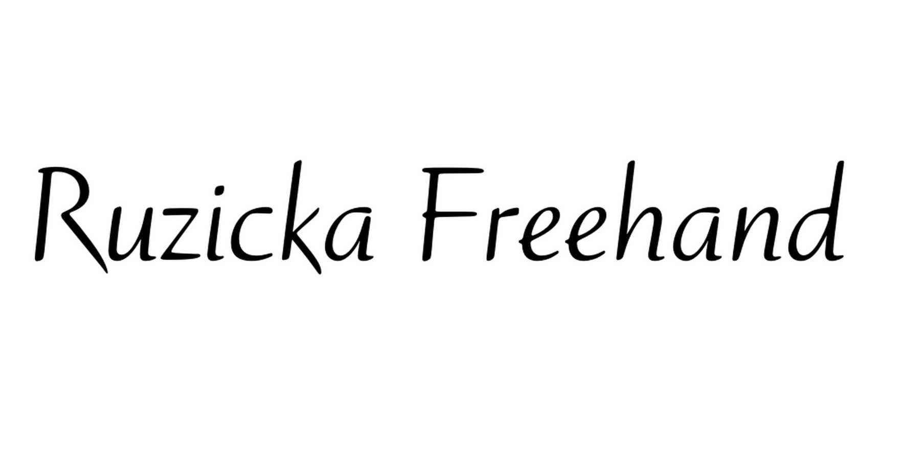 Ruzicka Freehand in use - Fonts In Use