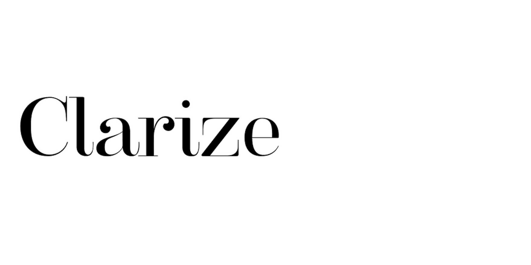 Clarize in use - Fonts In Use