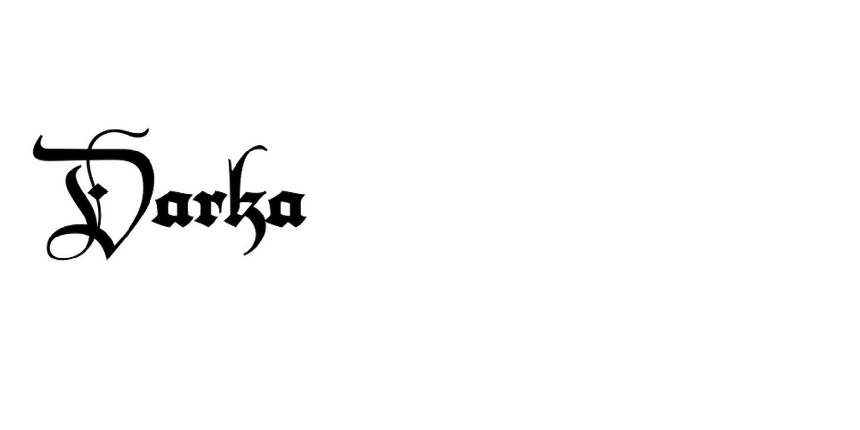 Darka in use - Fonts In Use