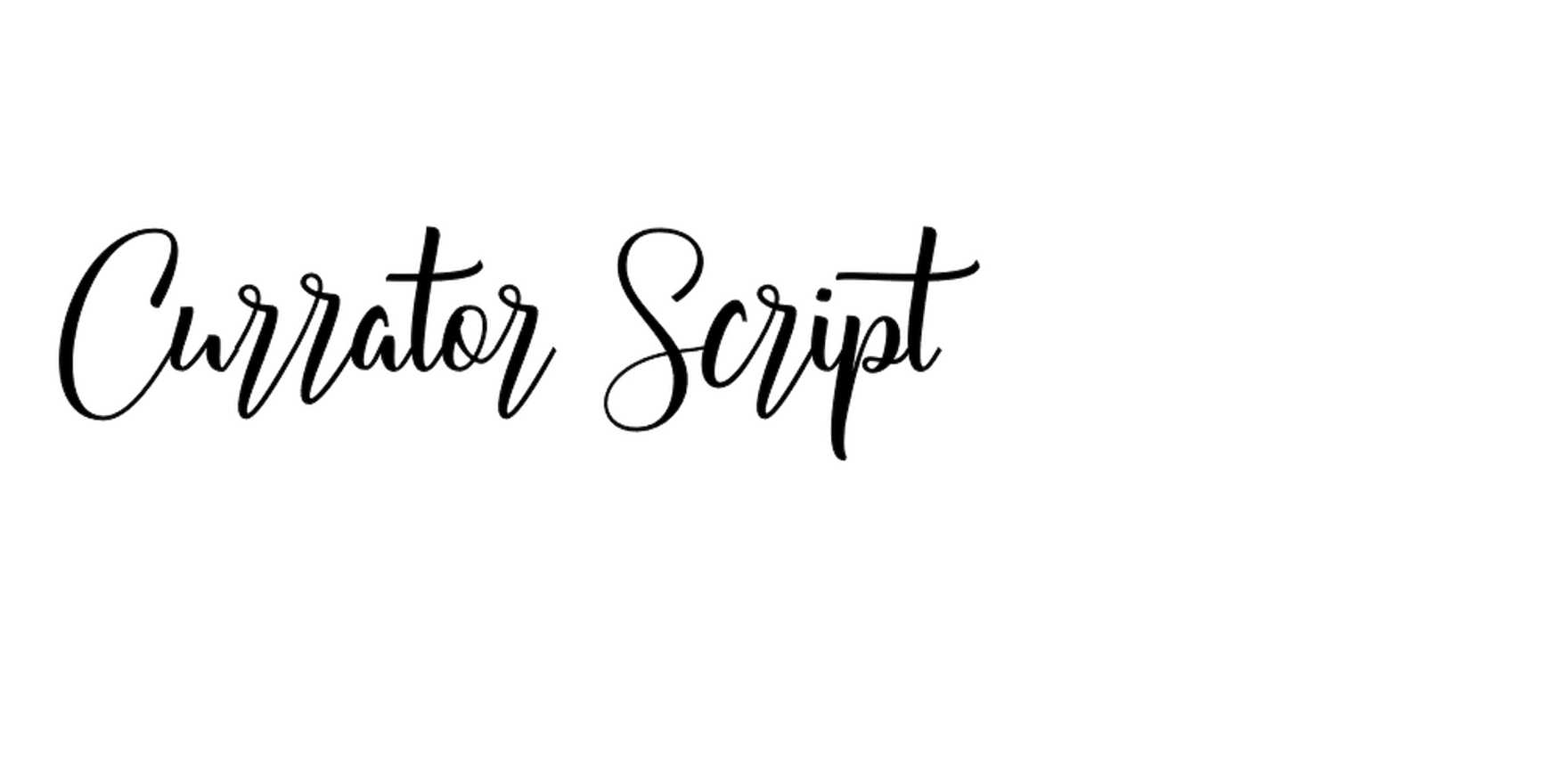 Currator Script in use - Fonts In Use
