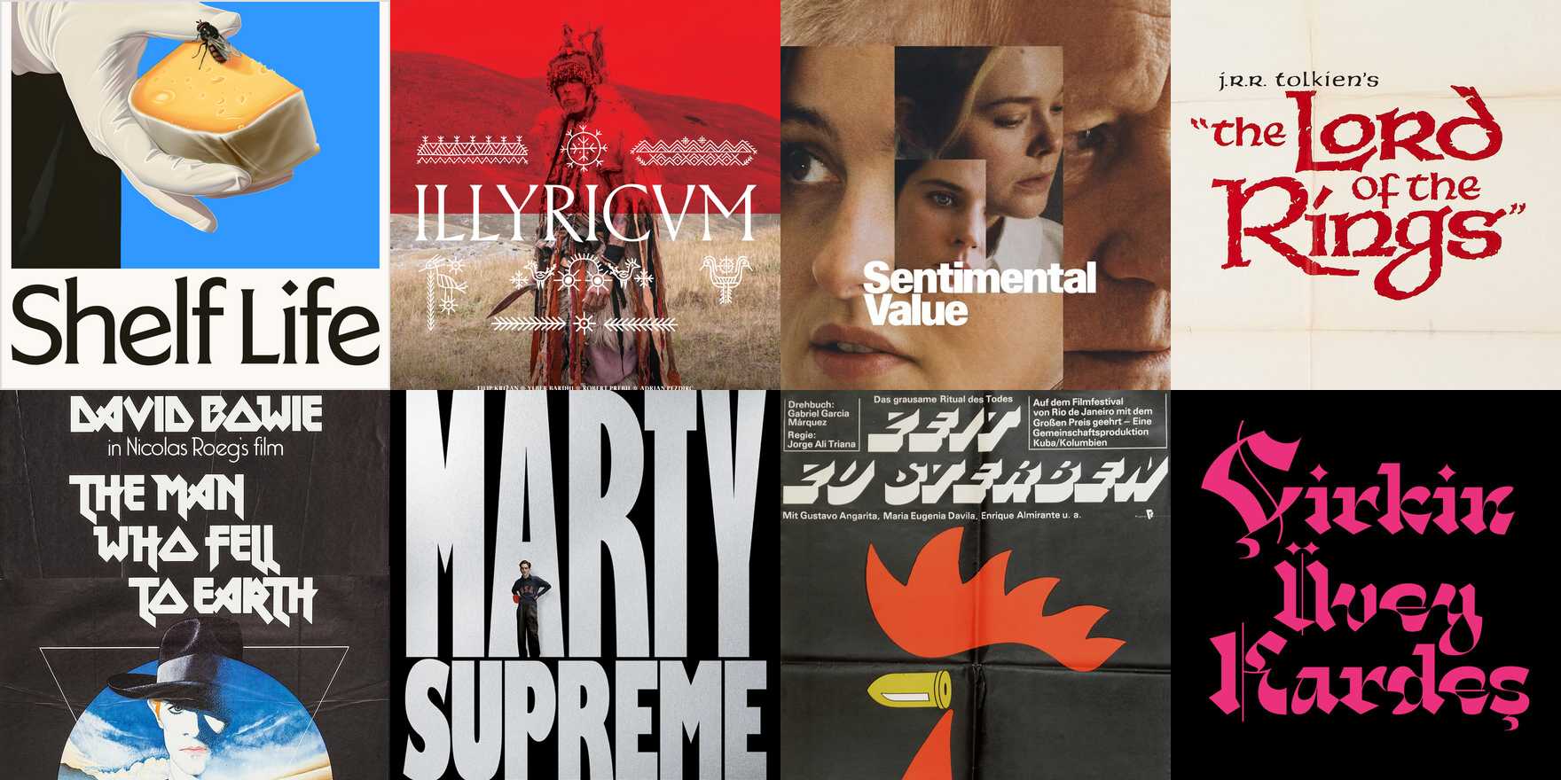 movie posters - Fonts In Use