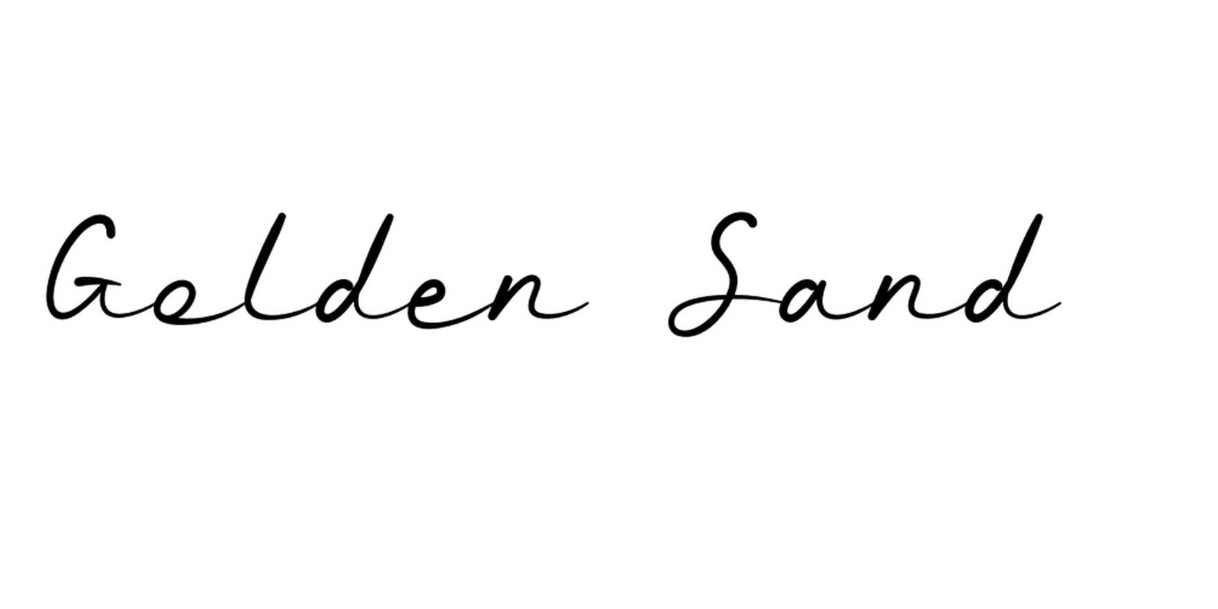 Golden Sand in use - Fonts In Use