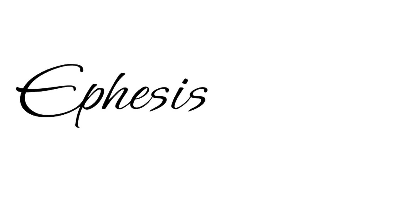 Ephesis in use - Fonts In Use