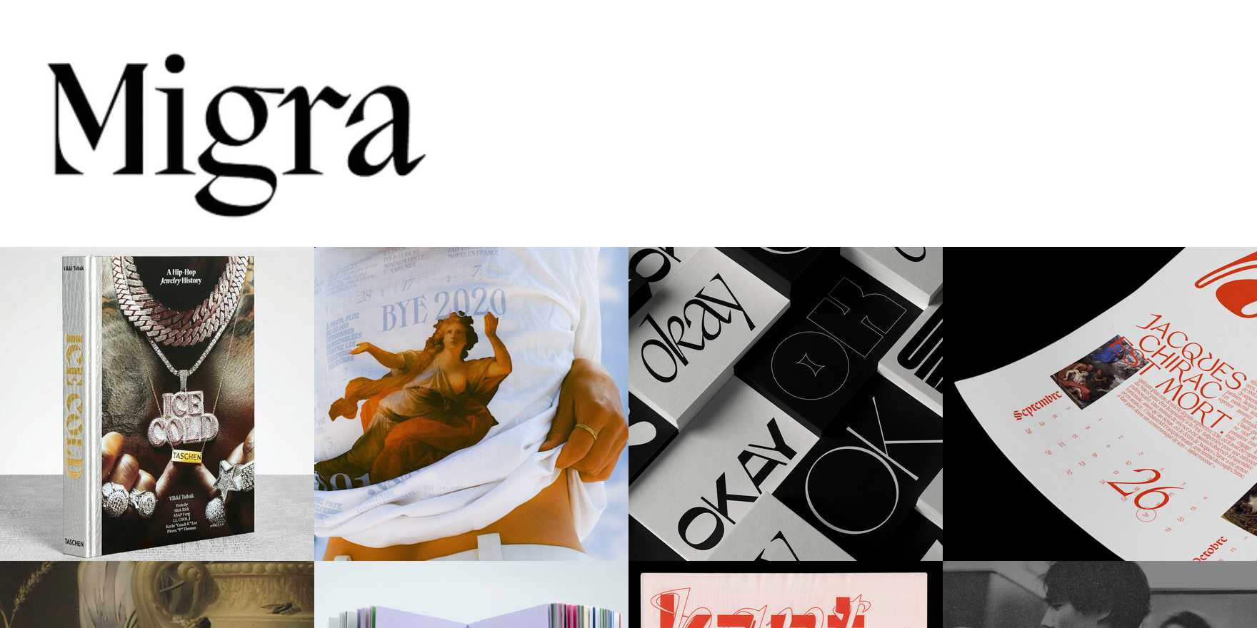 Migra in use - Fonts In Use