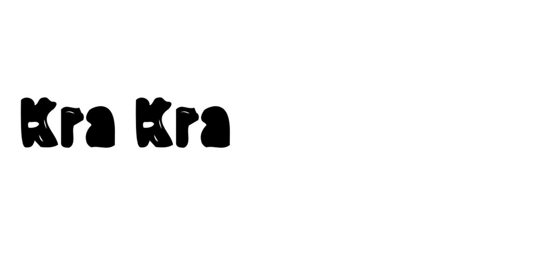 Kra Kra in use - Fonts In Use