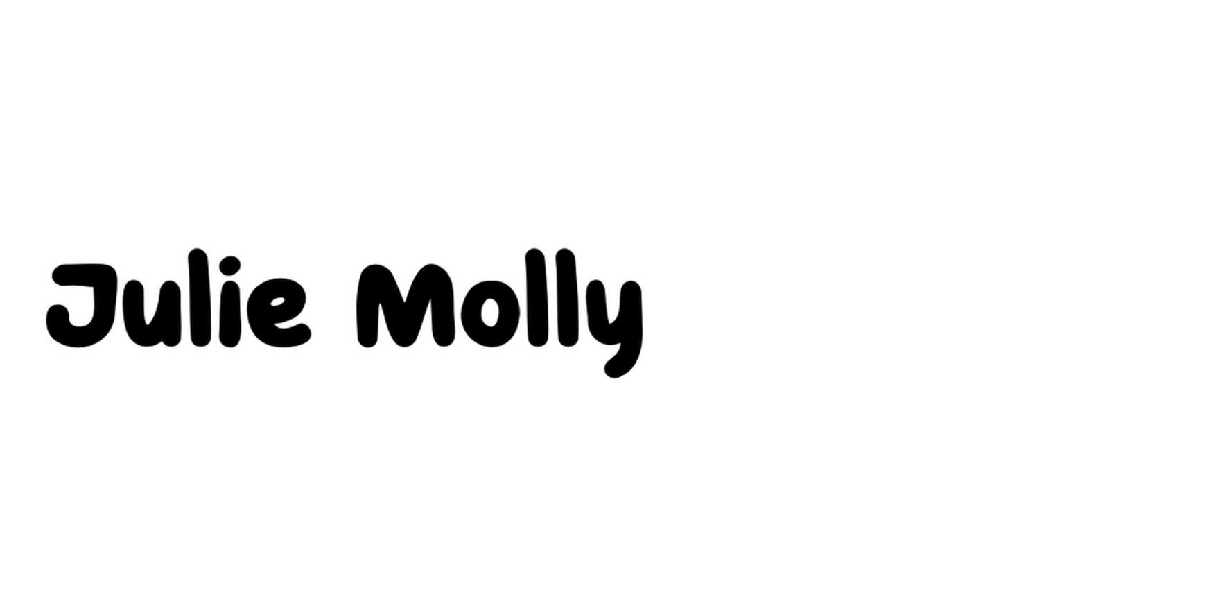 Julie Molly in use - Fonts In Use