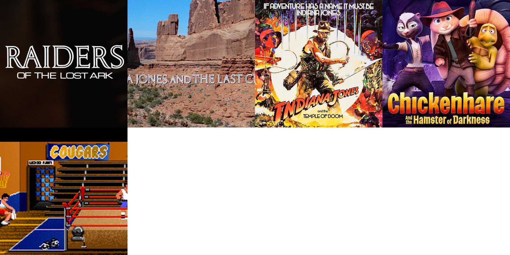 Indiana Jones - Fonts In Use