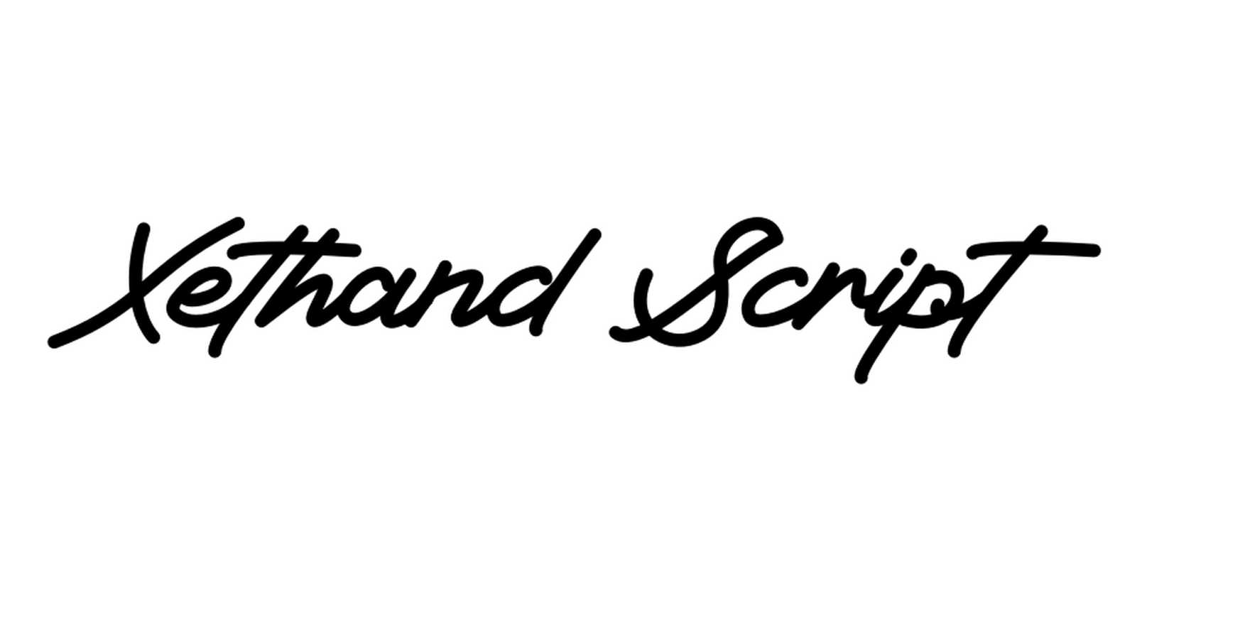 Xethand Script in use - Fonts In Use