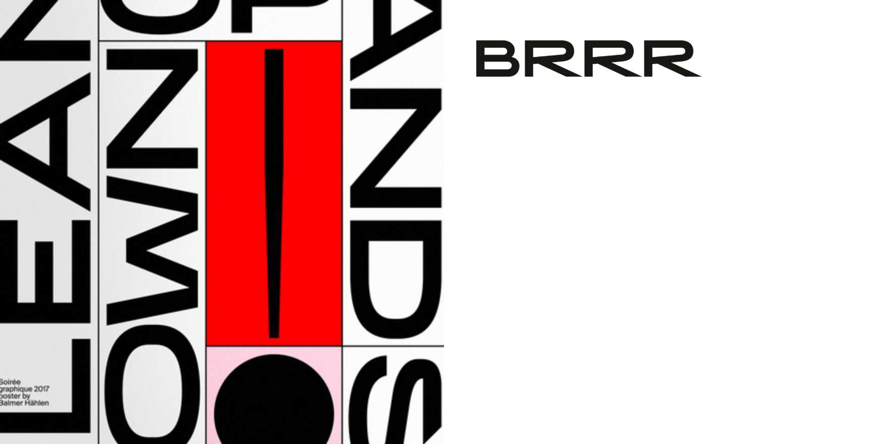 Clean up and sit down! - Fonts In Use