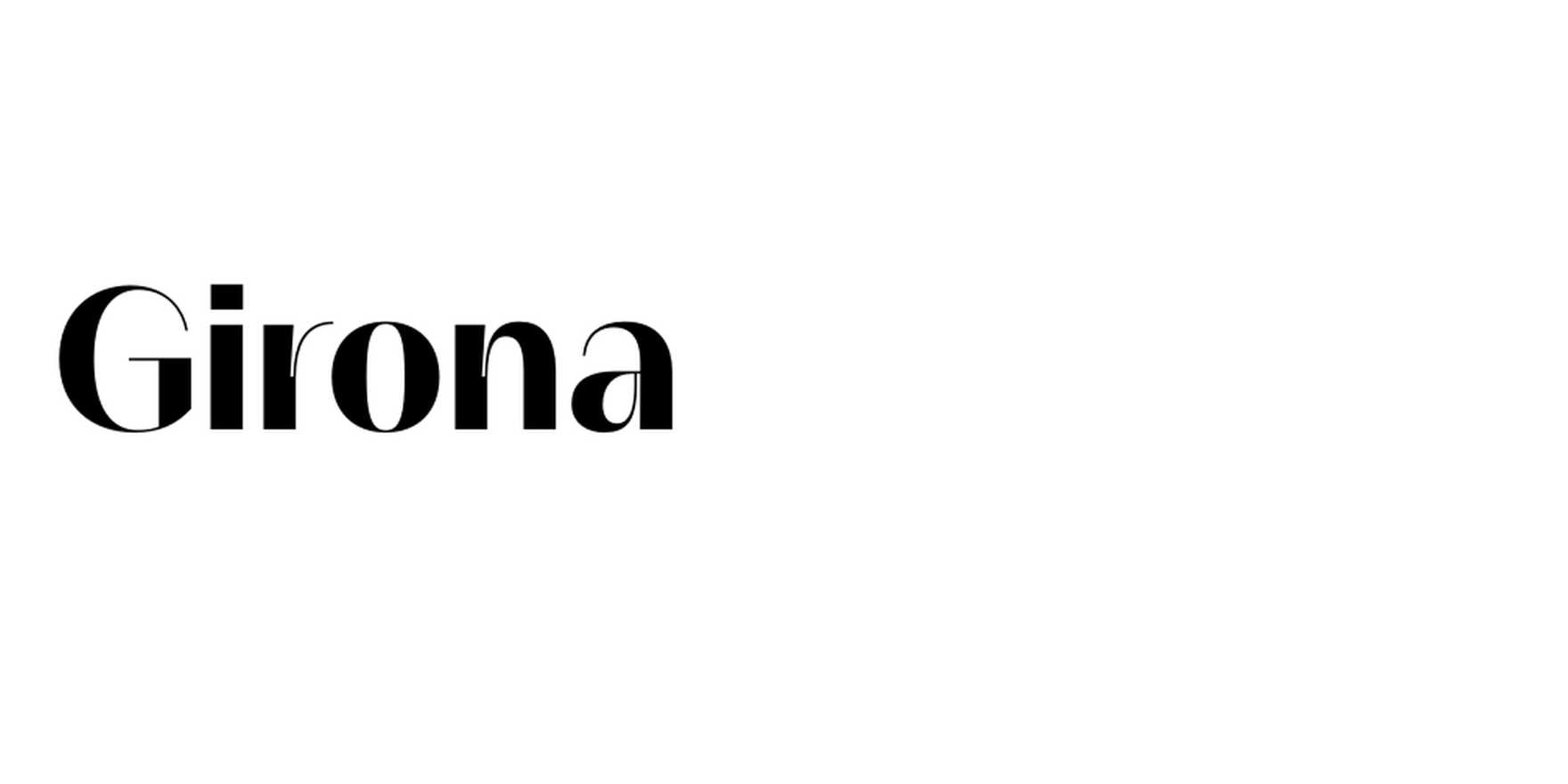 Girona in use - Fonts In Use