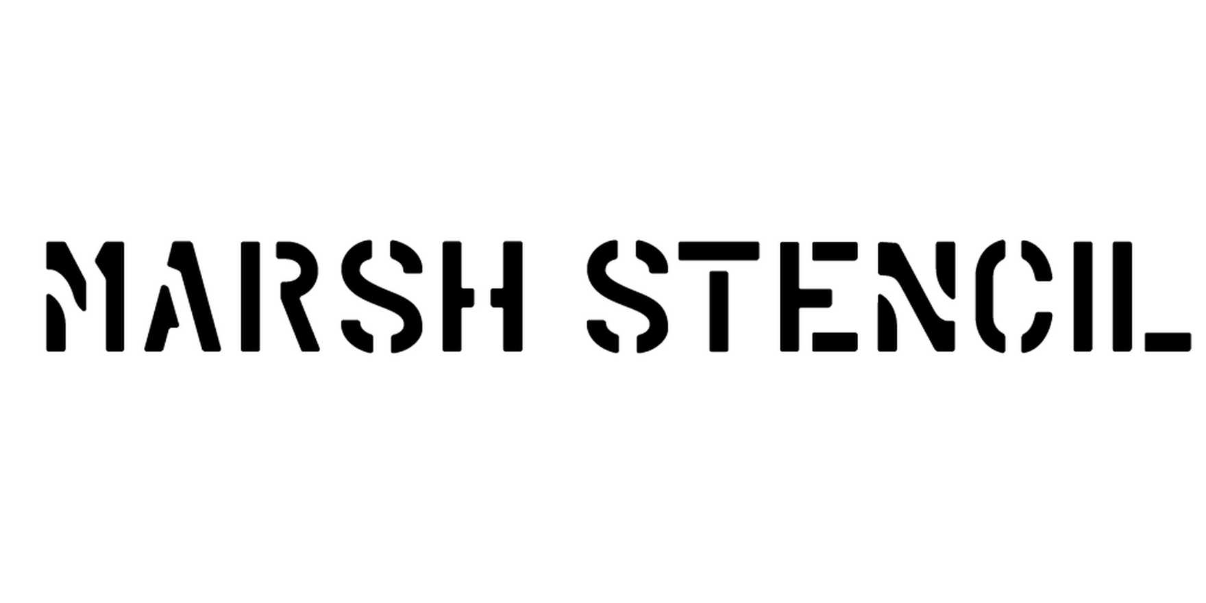 Marsh Stencil in use - Fonts In Use