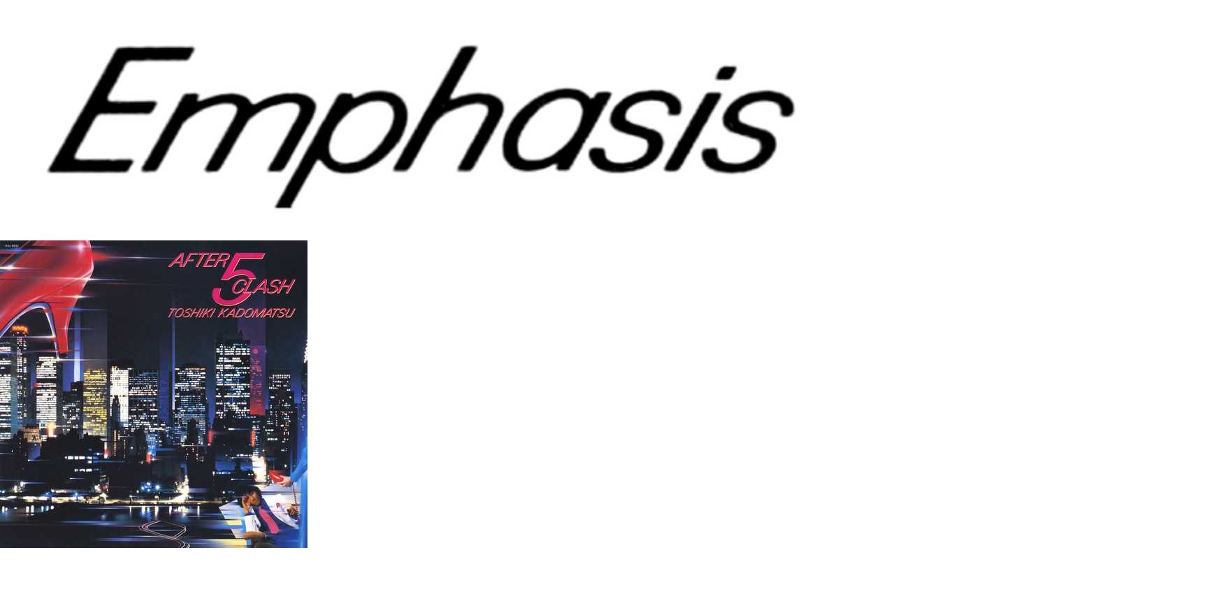 Emphasis (VGC) in use - Fonts In Use