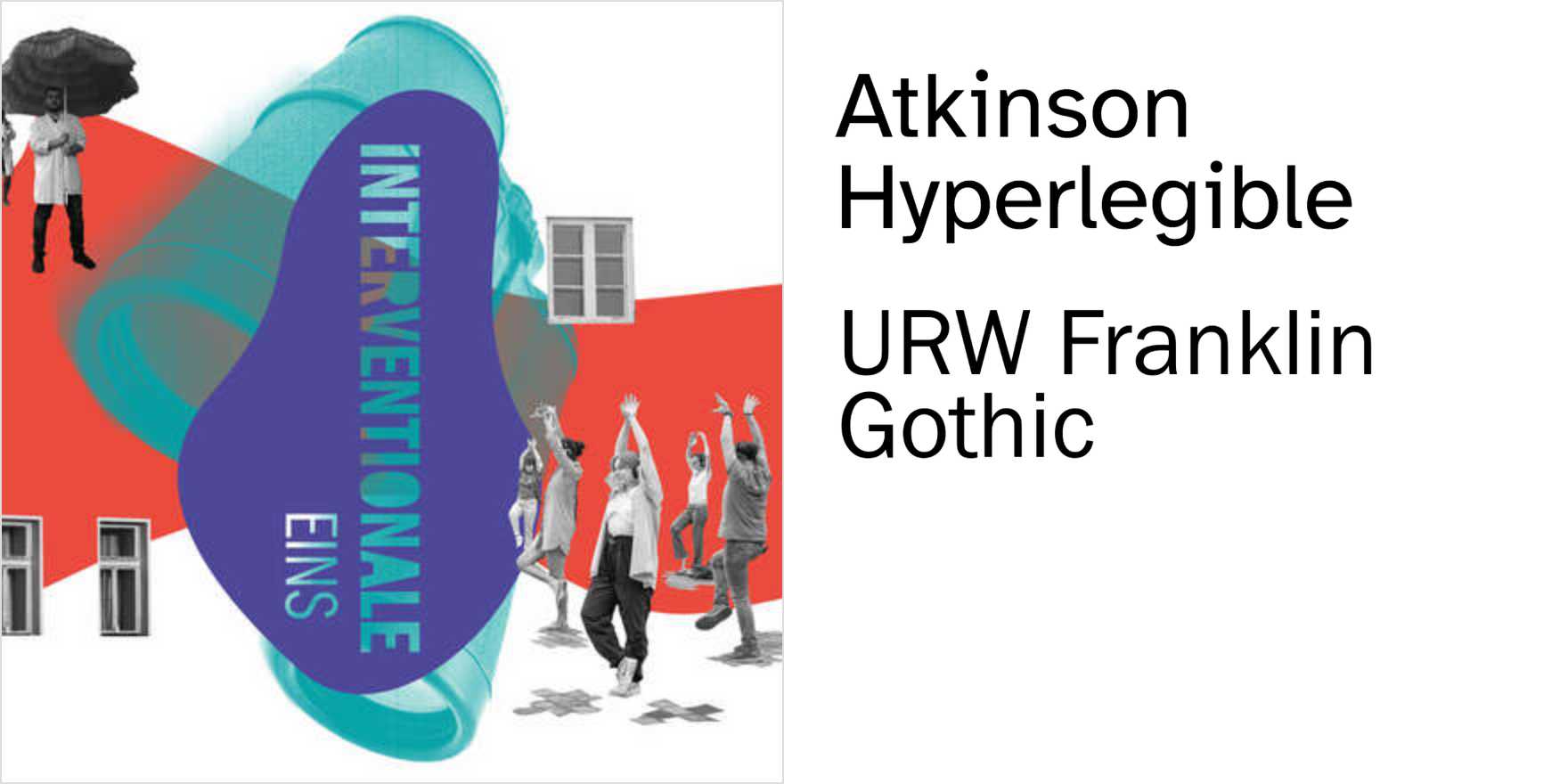 Interventionale Eins - Fonts In Use