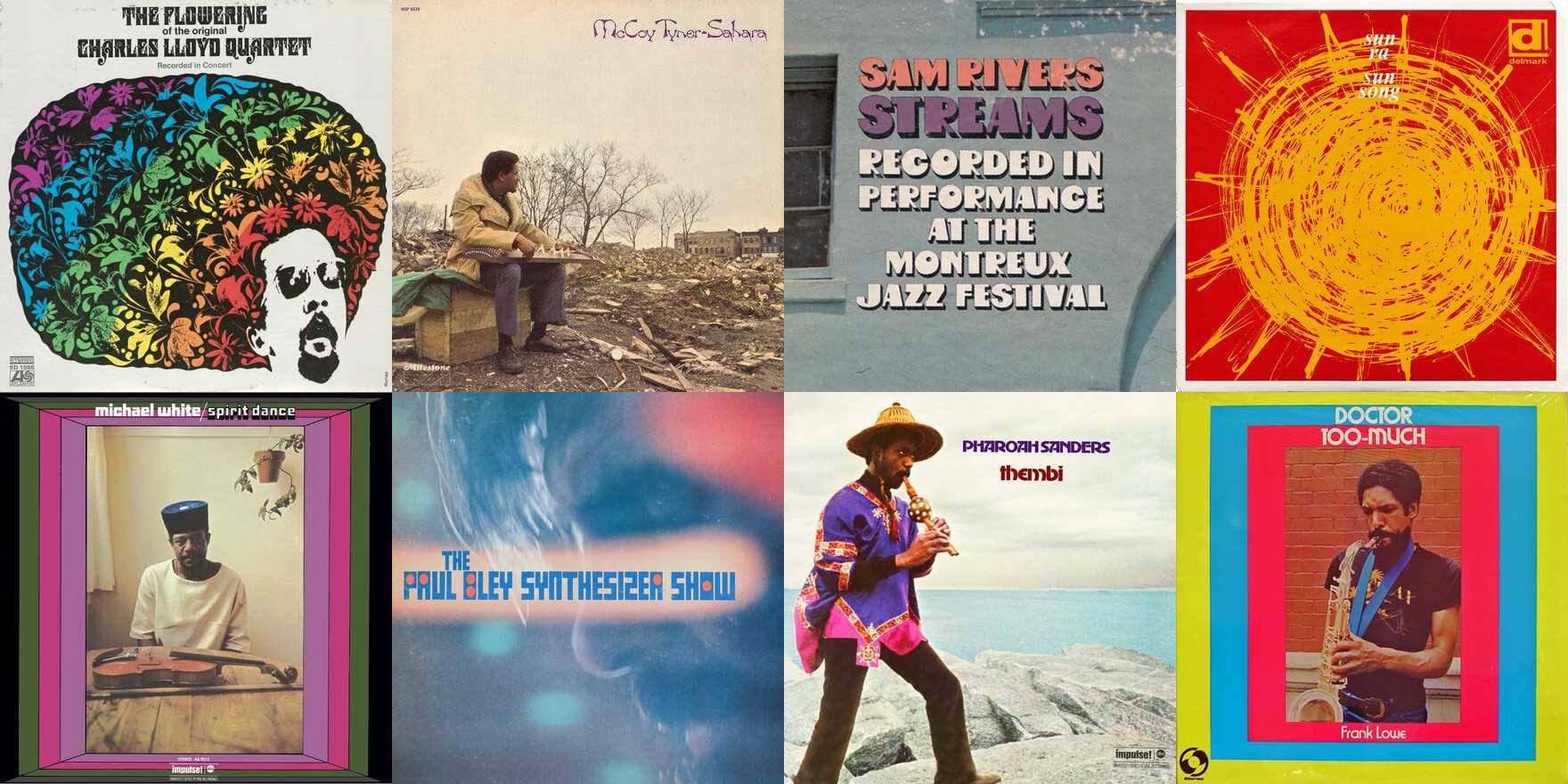 Free Jazz album covers - Fonts In Use