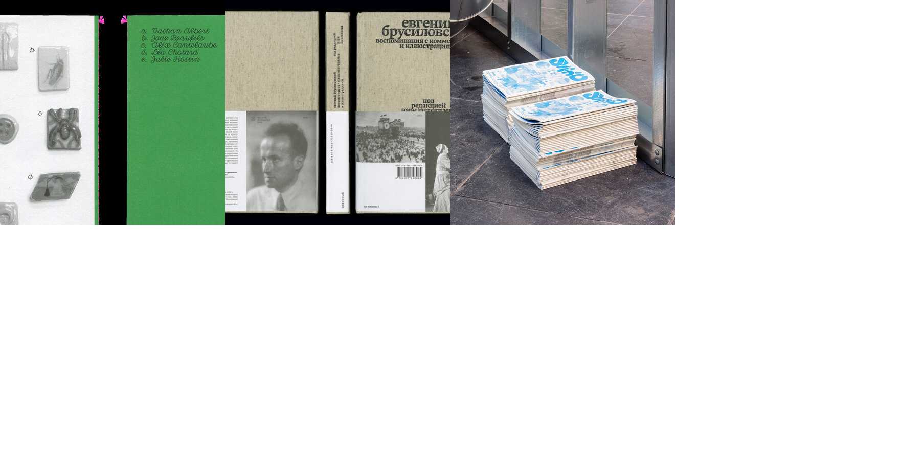 Zine Reference - Fonts In Use