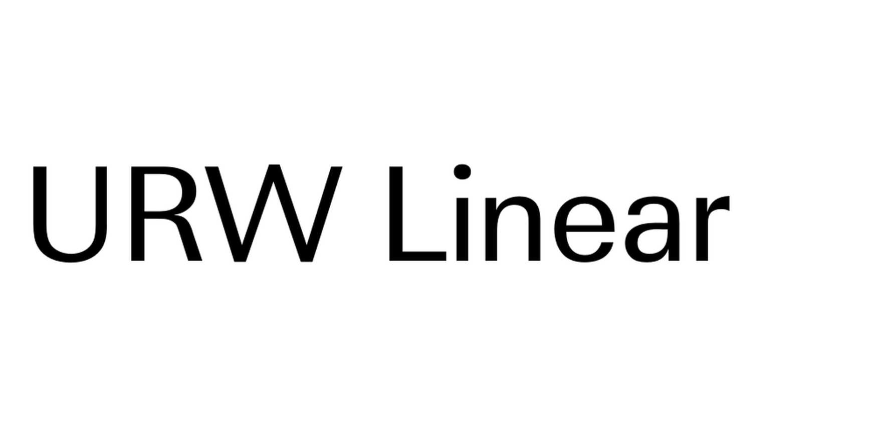 URW Linear in use - Fonts In Use
