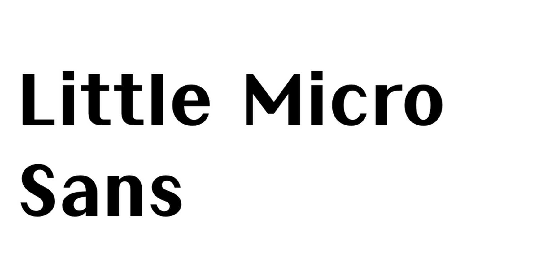 Little Micro Sans in use - Fonts In Use