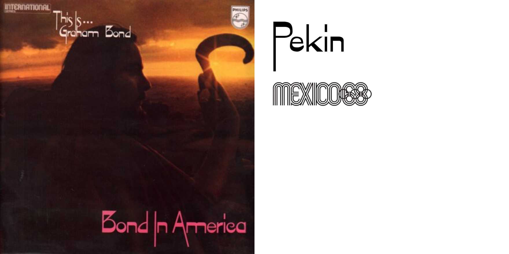 Graham Bond – Bond in America album art - Fonts In Use