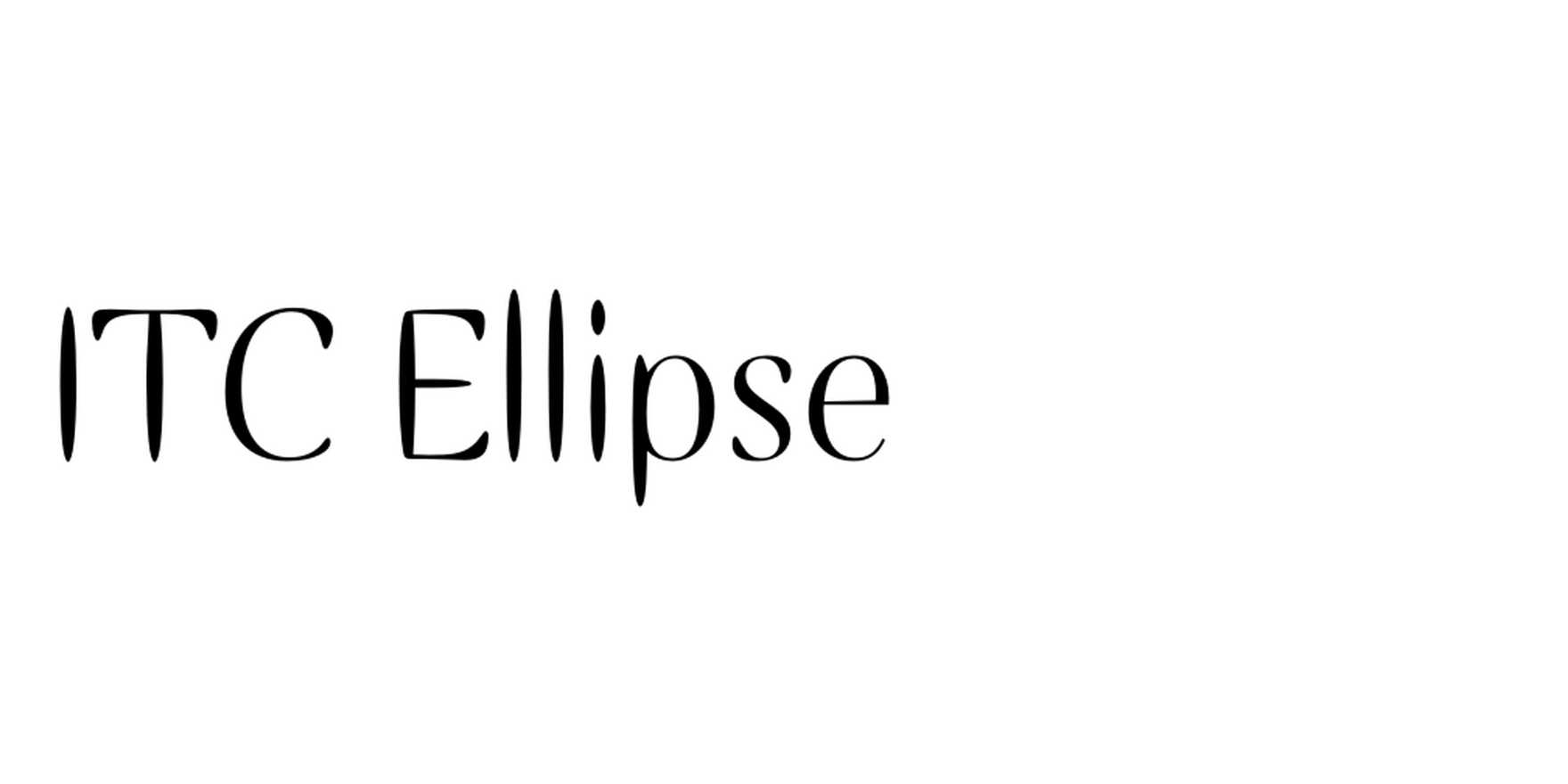 ITC Ellipse in use - Fonts In Use