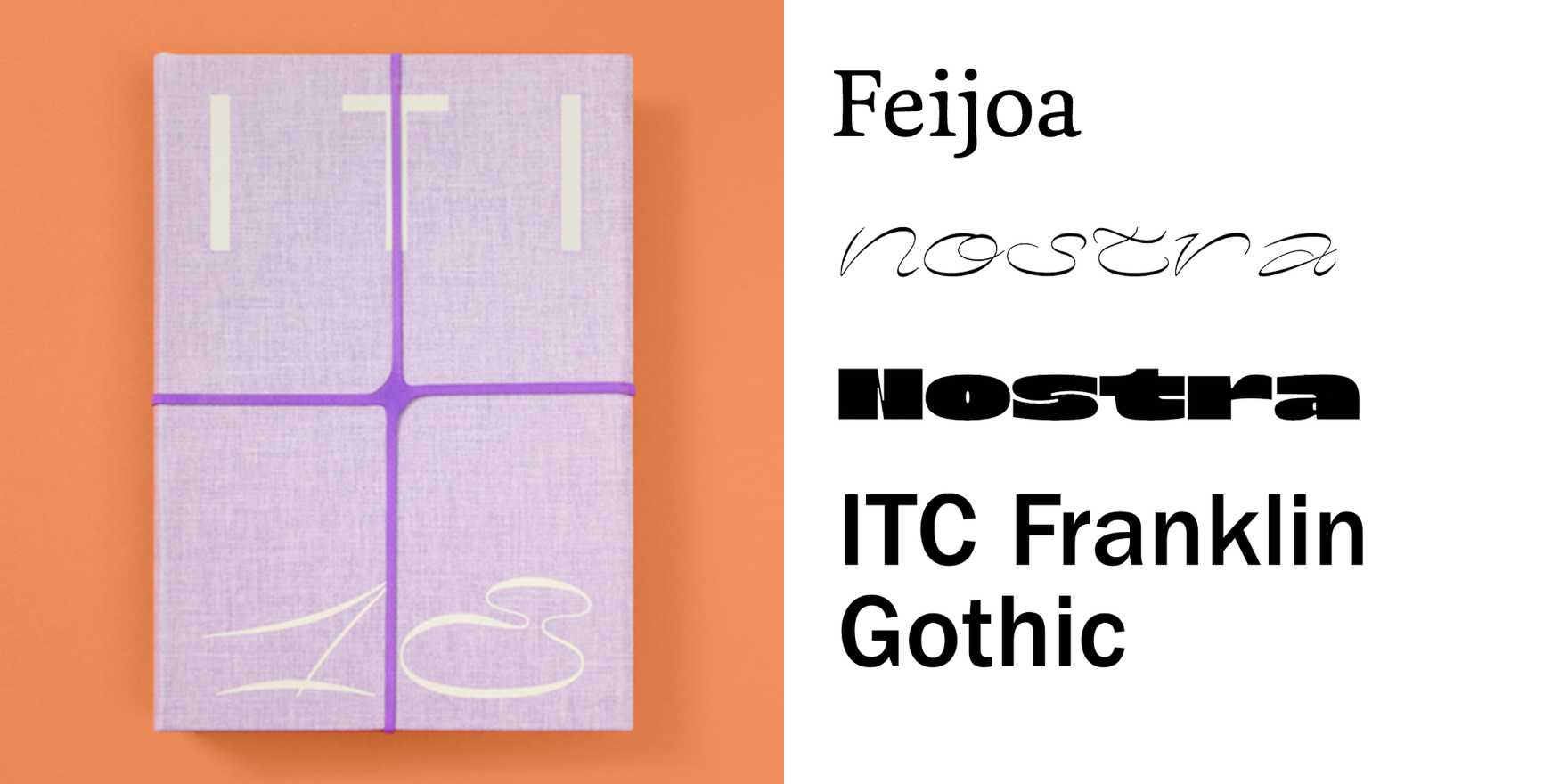 ITI Thesis Sampler - Fonts In Use