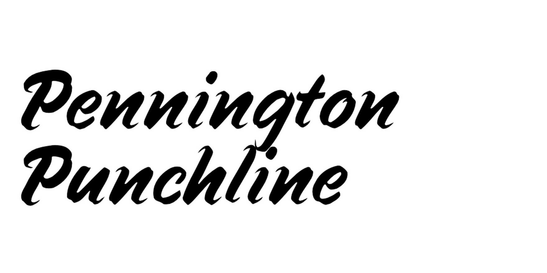 Pennington Punchline in use - Fonts In Use