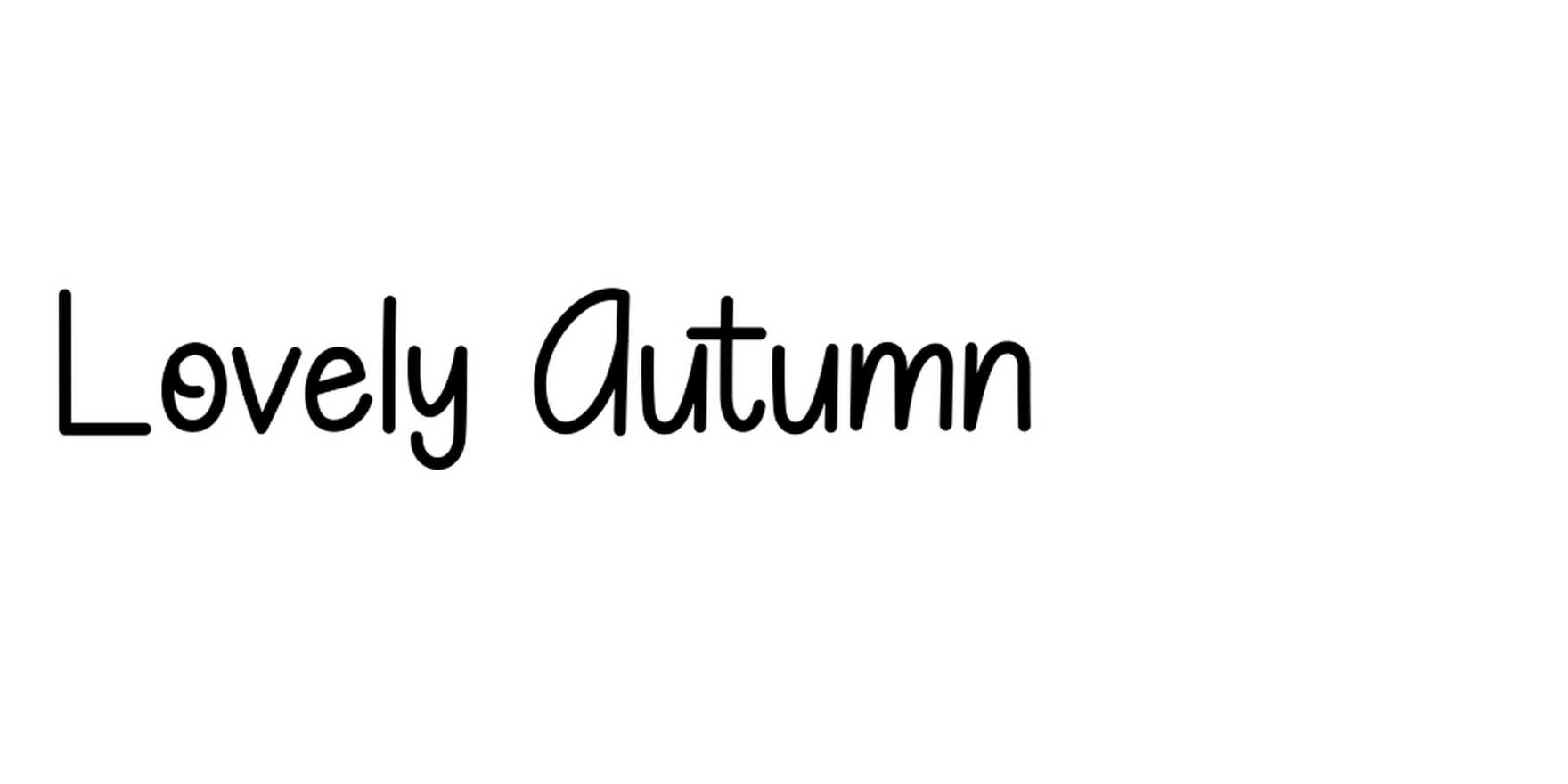 Lovely Autumn in use - Fonts In Use