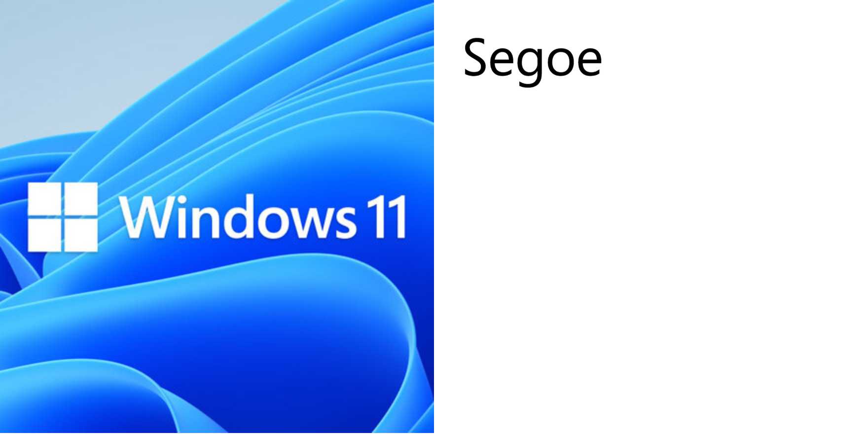 Windows 11 logo - Fonts In Use
