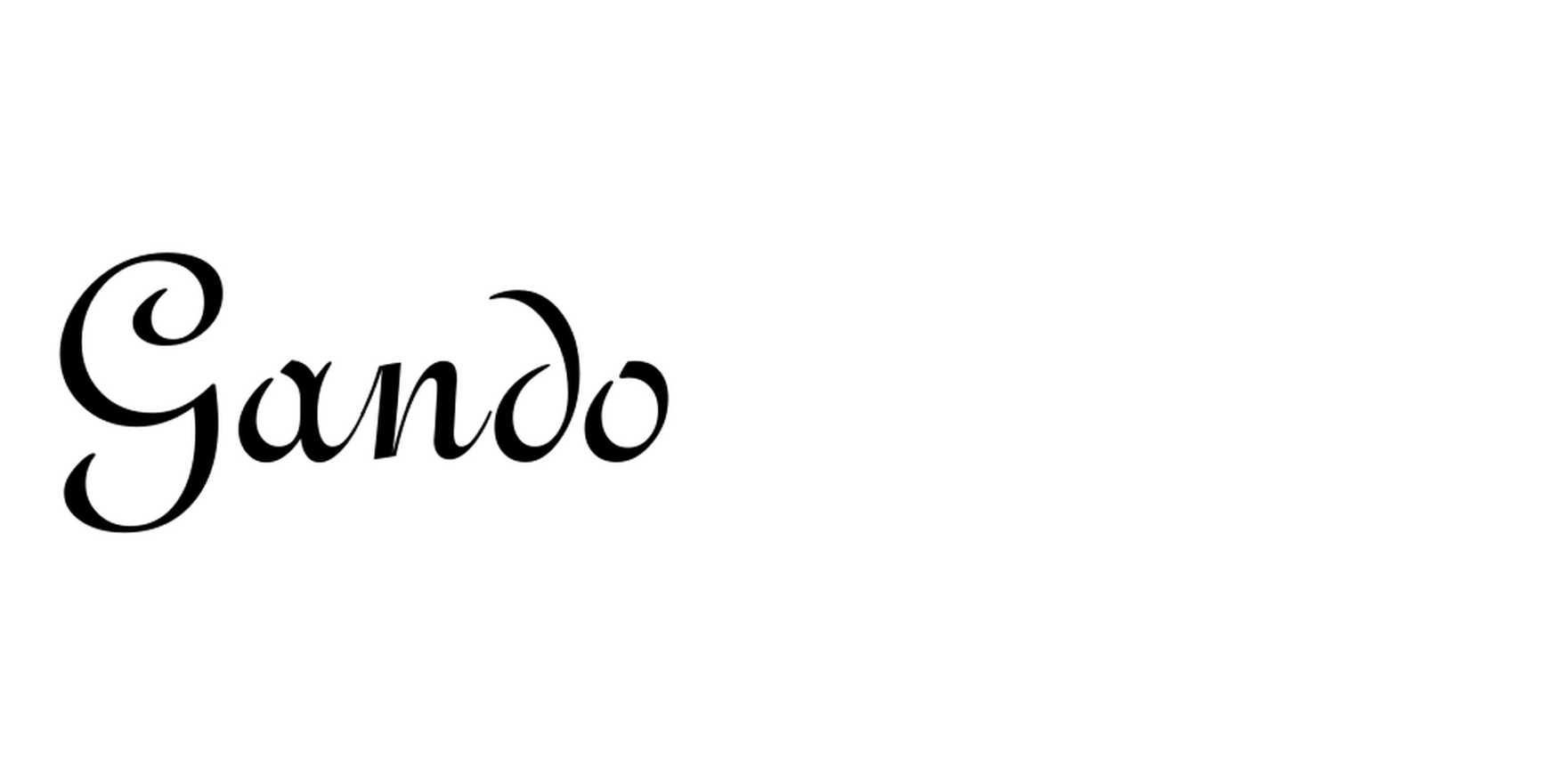 Gando in use - Fonts In Use
