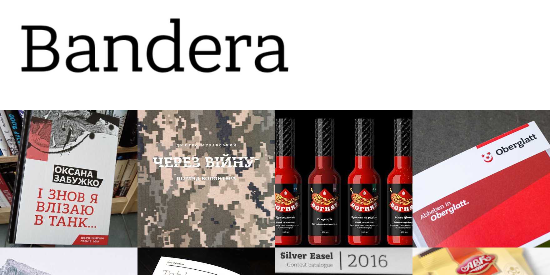 Bandera in use - Fonts In Use