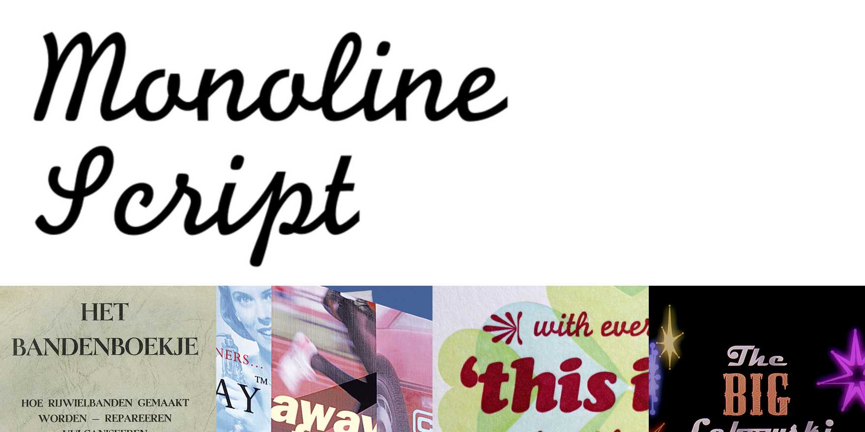 Monoline Script in use - Fonts In Use