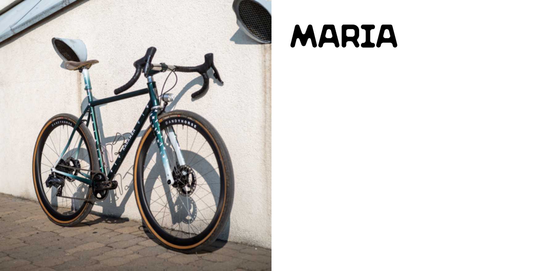 Karama bicycle frame lettering - Fonts In Use