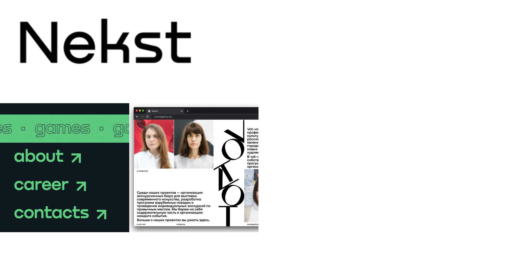 Nekst in use - Fonts In Use