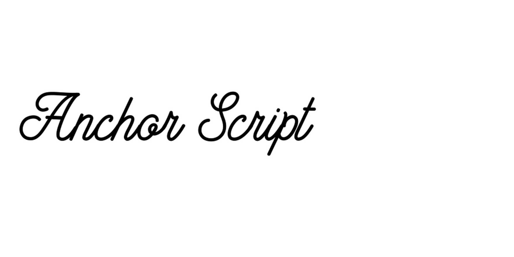 Anchor Script in use - Fonts In Use