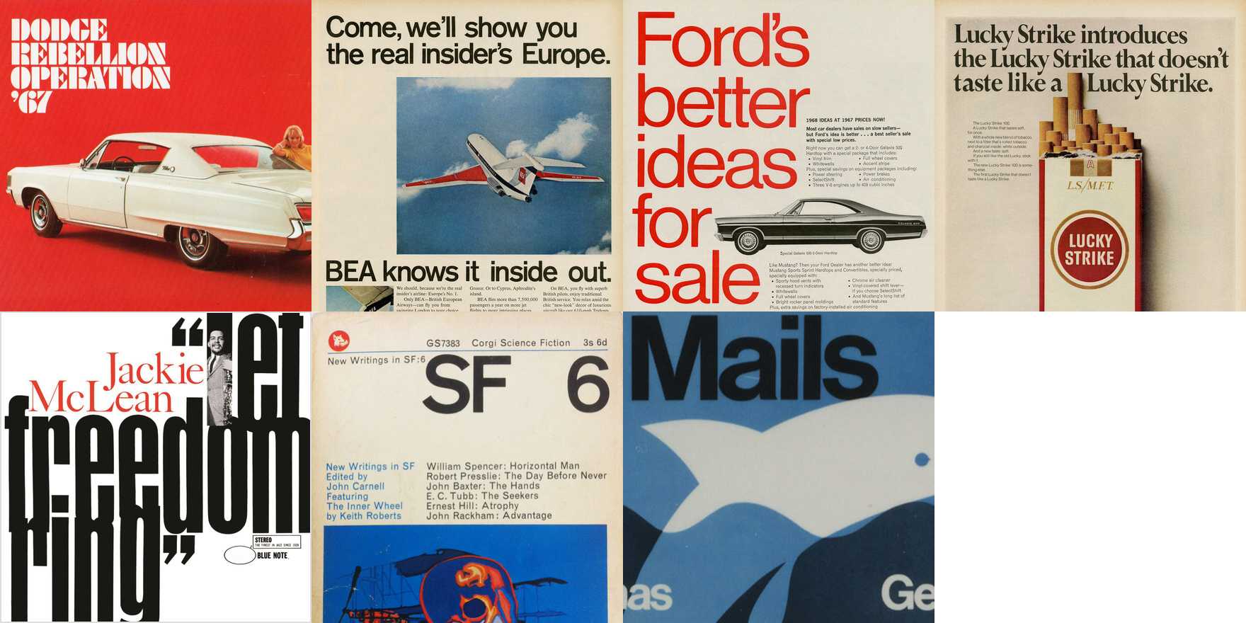 1960s - Fonts In Use