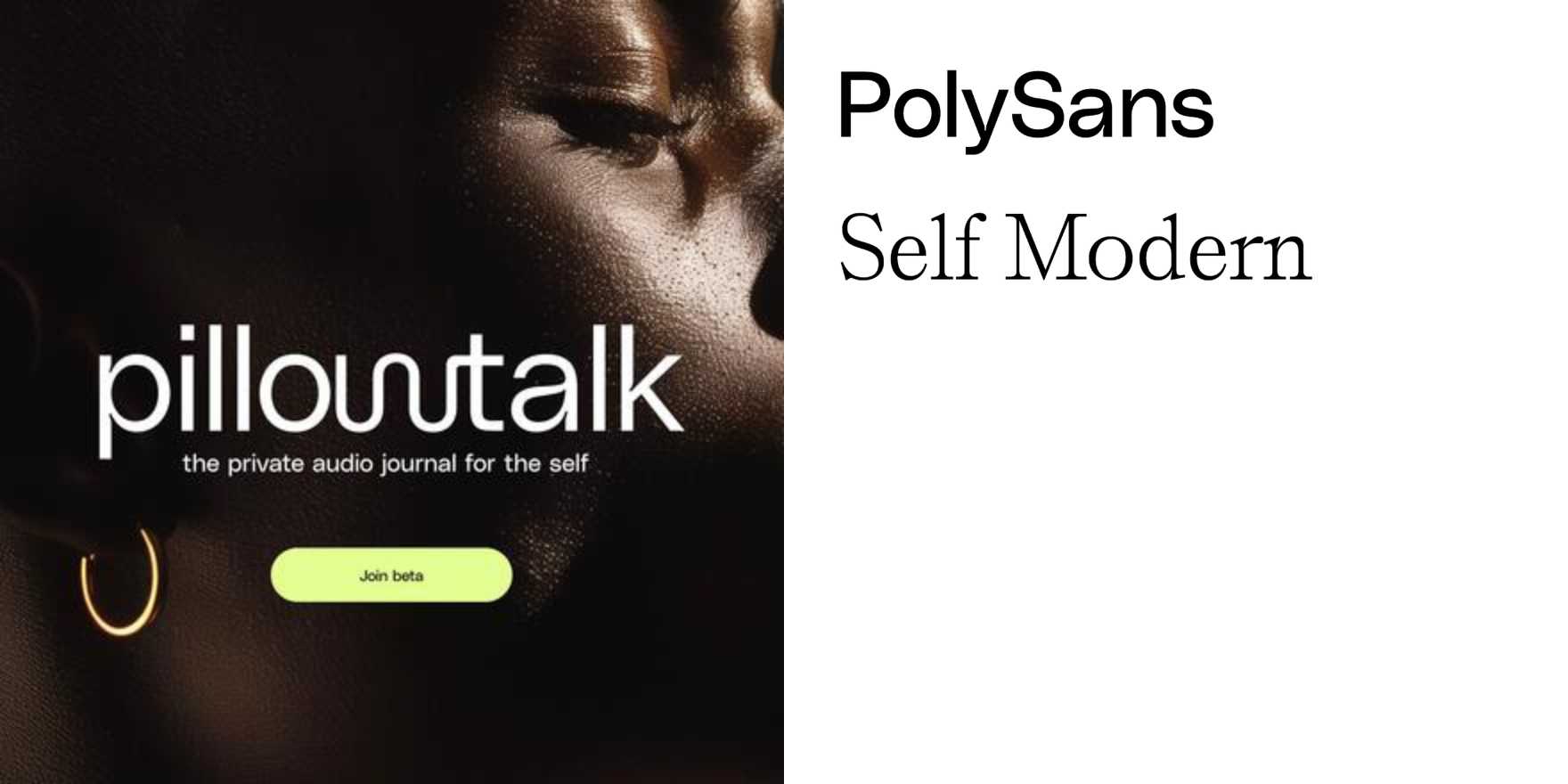 Pillowtalk - Fonts In Use