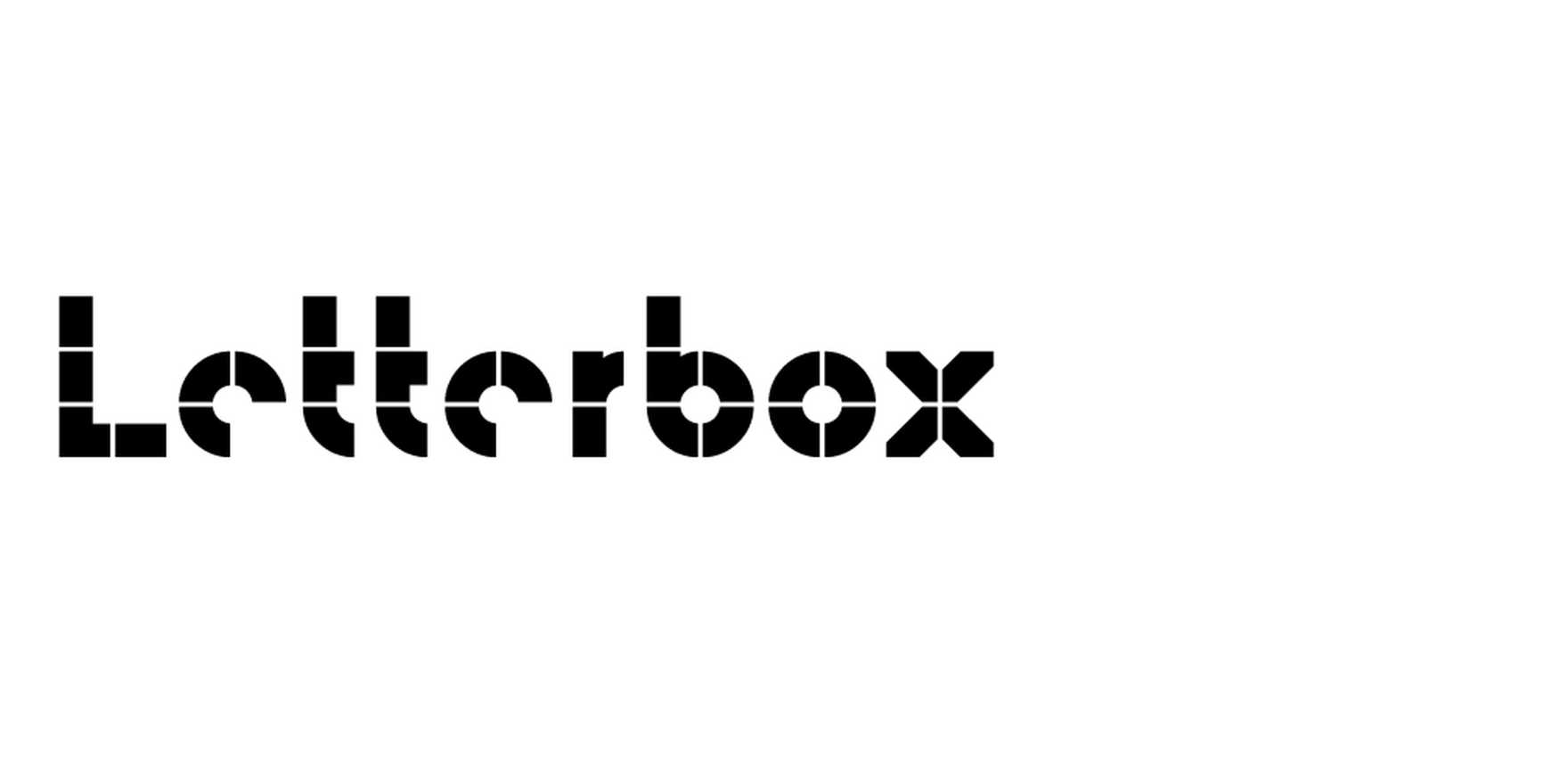 Letterbox in use - Fonts In Use