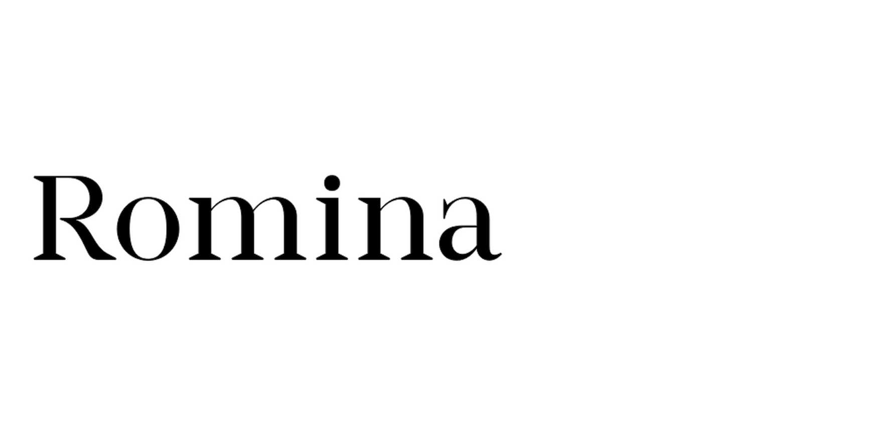 Romina in use - Fonts In Use