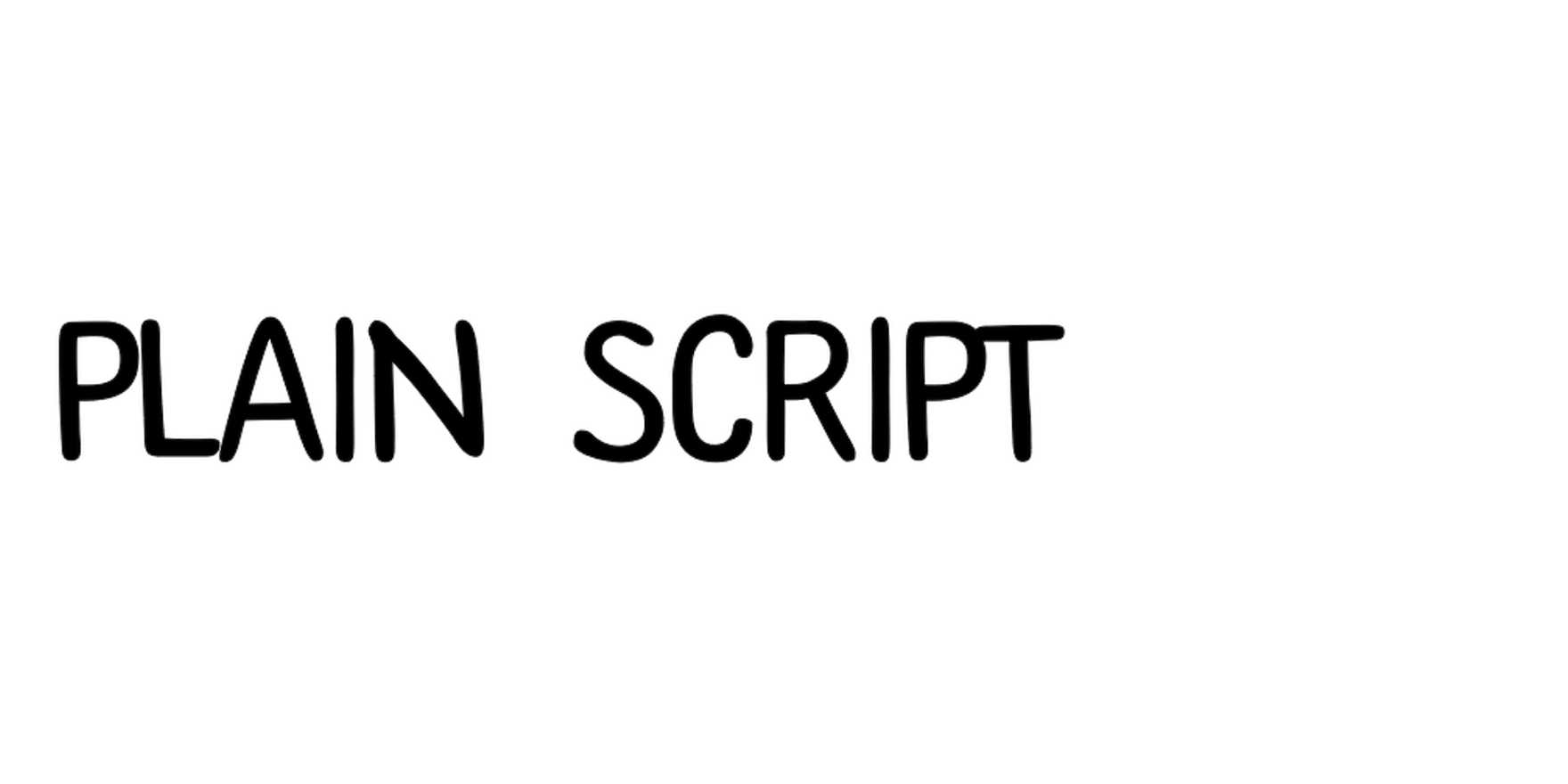 Plain Script in use - Fonts In Use