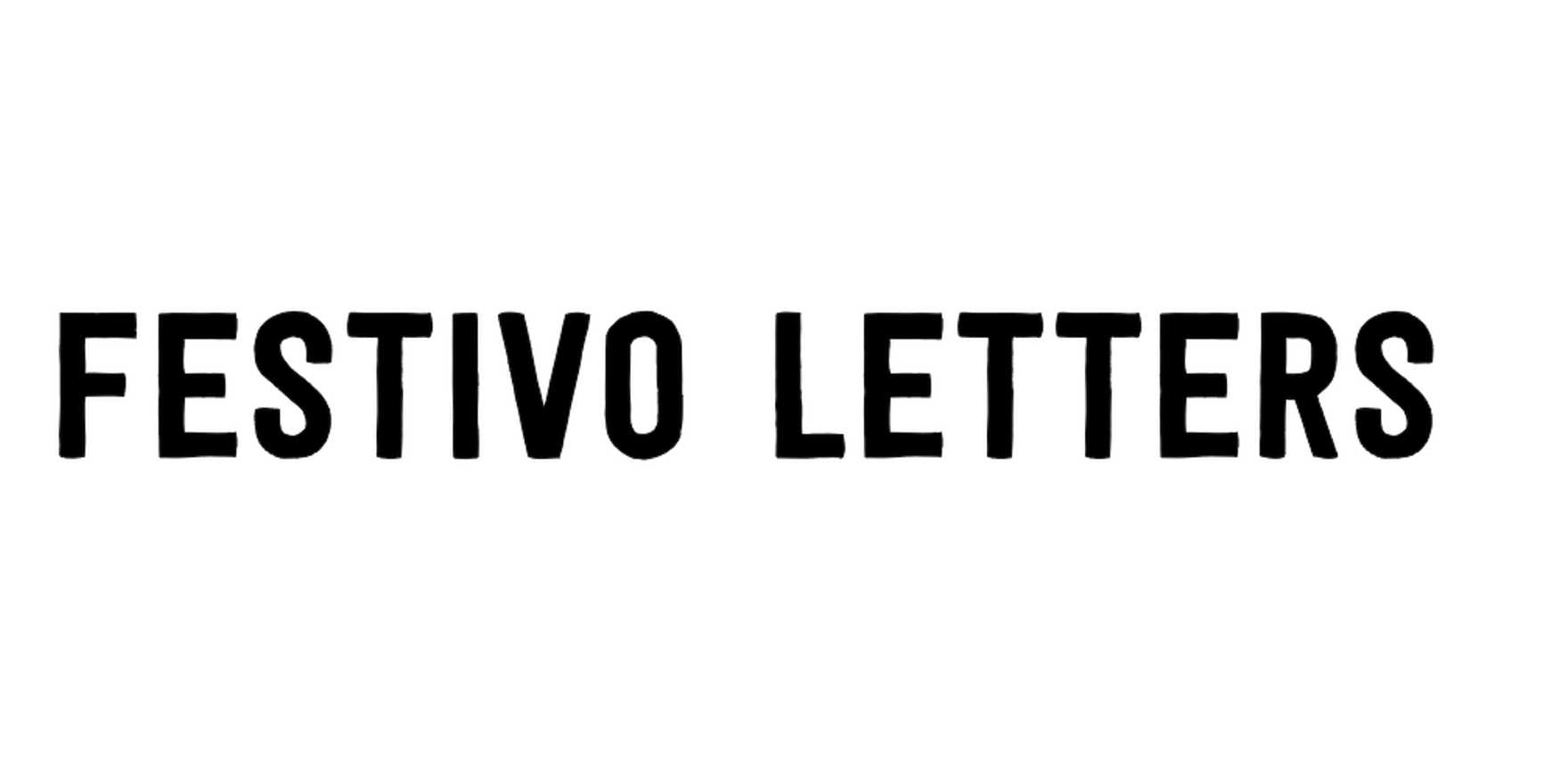 Festivo Letters in use - Fonts In Use