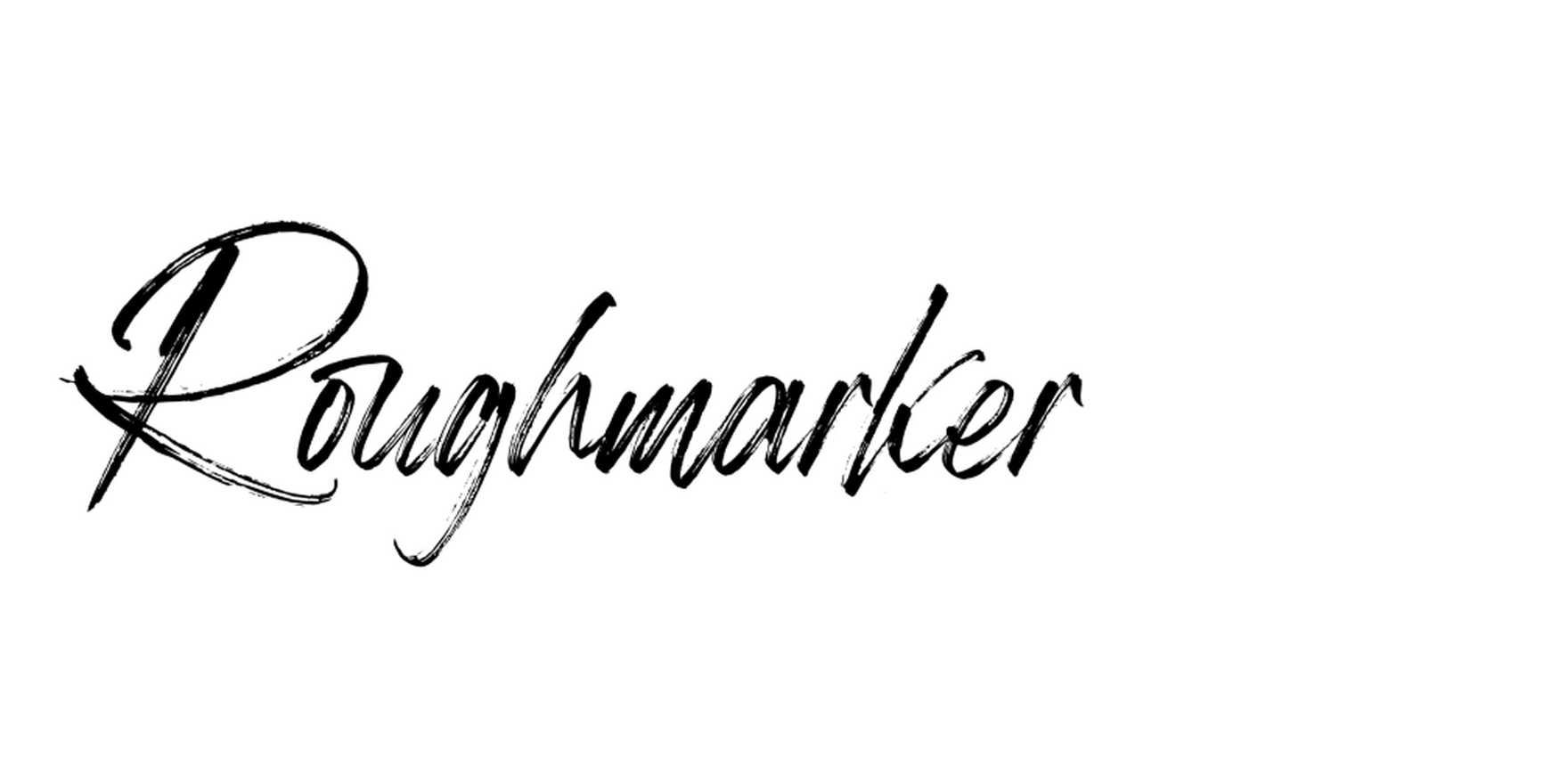 Roughmarker in use - Fonts In Use