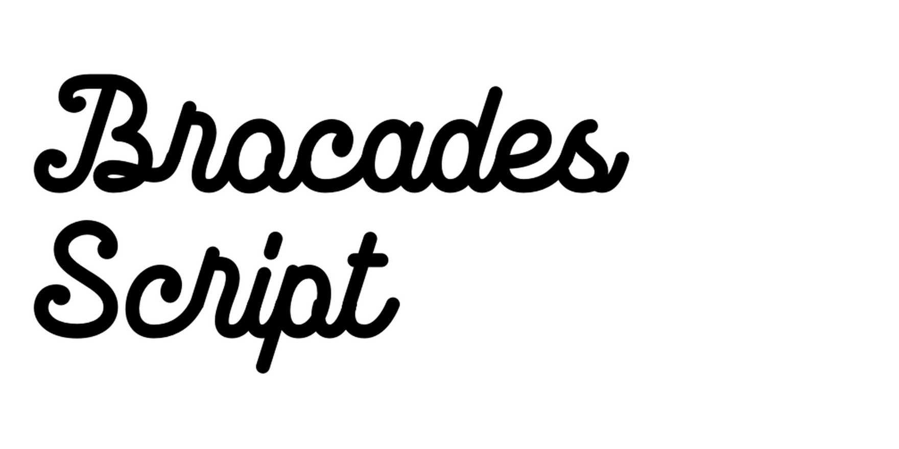 Brocades Script in use - Fonts In Use