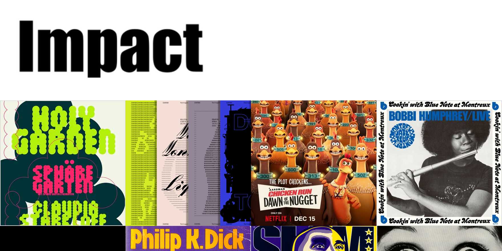 Impact in use - Fonts In Use