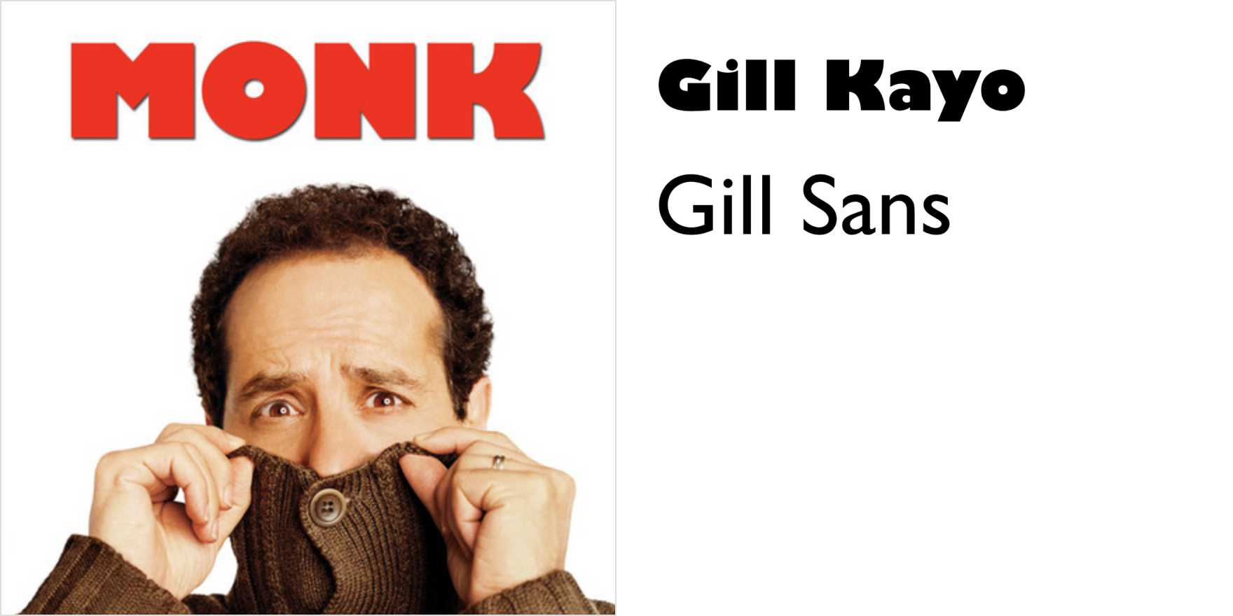 Monk (2002–2009) logo and opening titles - Fonts In Use